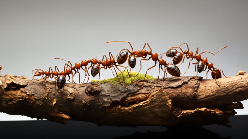 Group of ants stock illustration. Illustration of beetle - 284242087