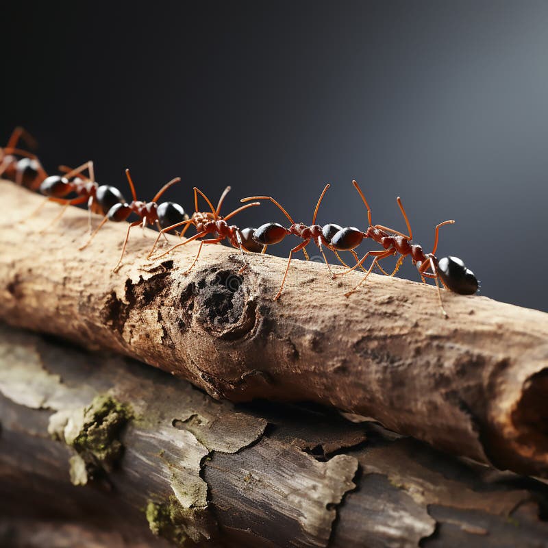 Group of ants stock illustration. Illustration of ants - 284242170
