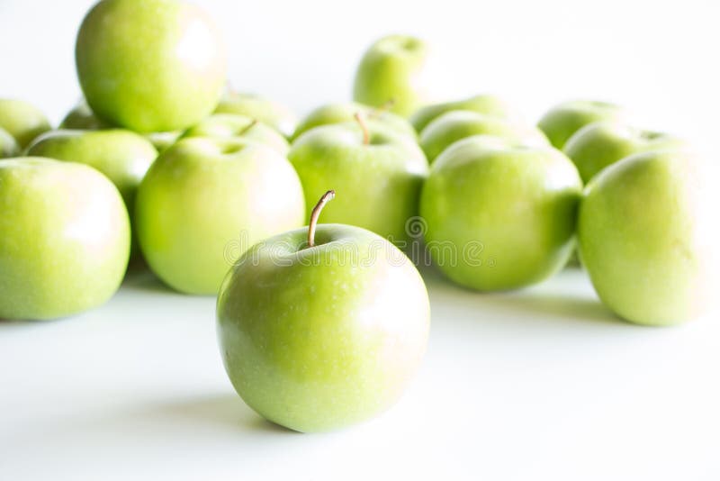 Group of apples stock photo. Image of slice, healthy - 76497776