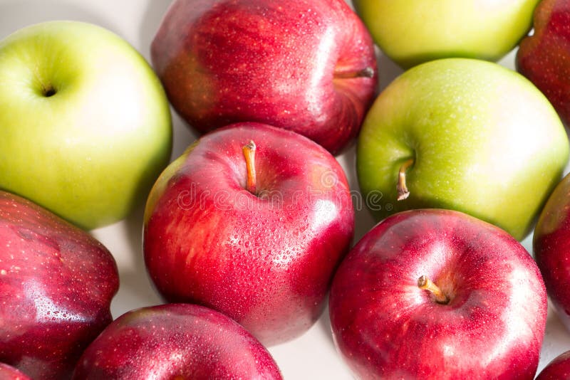 Group of apples stock image. Image of ripe, organic, sweet - 76716063