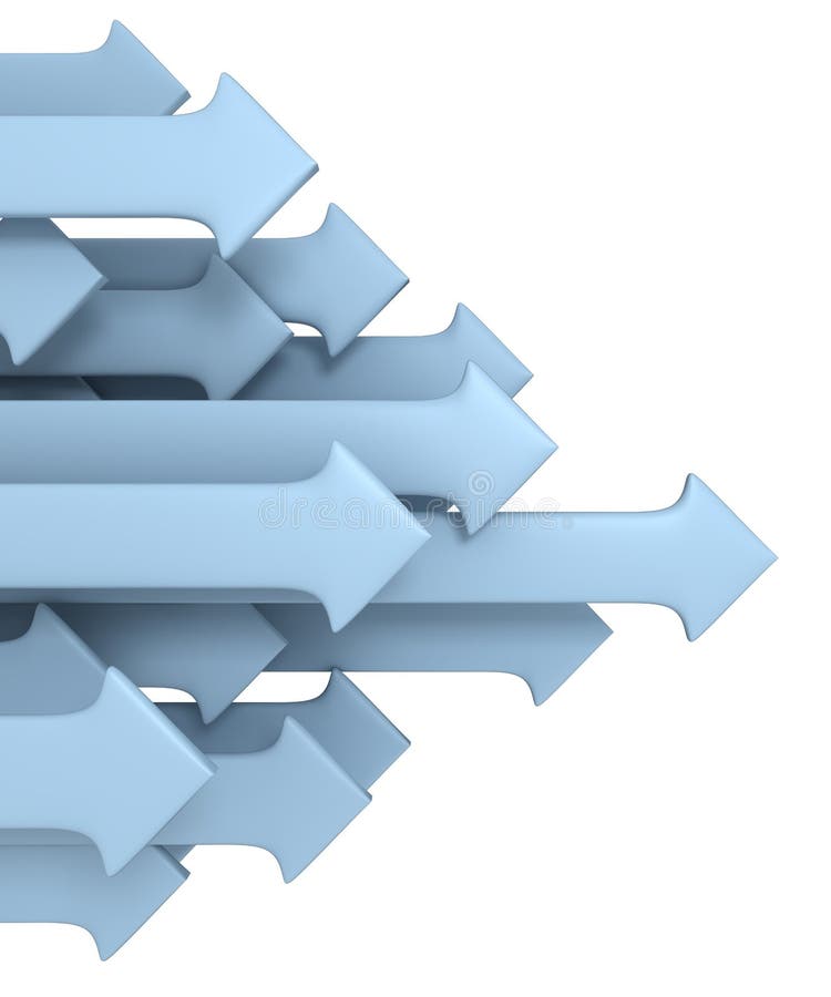 Group of arrows stock illustration. Illustration of arrows - 19616336