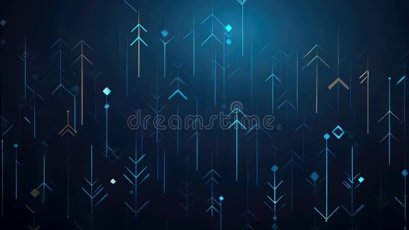 A Group of Arrows Surrounded by Darkness Stock Footage - Video of ...