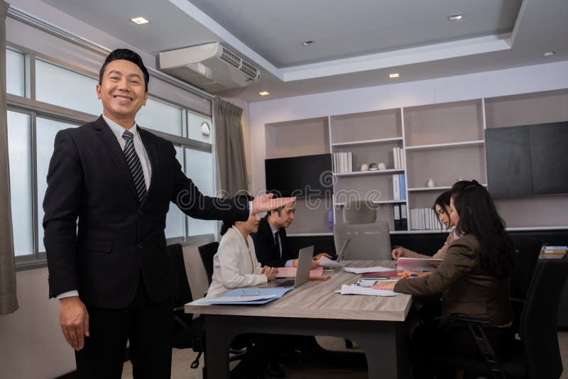 Group of Asian Business People Stock Image - Image of sales, company ...
