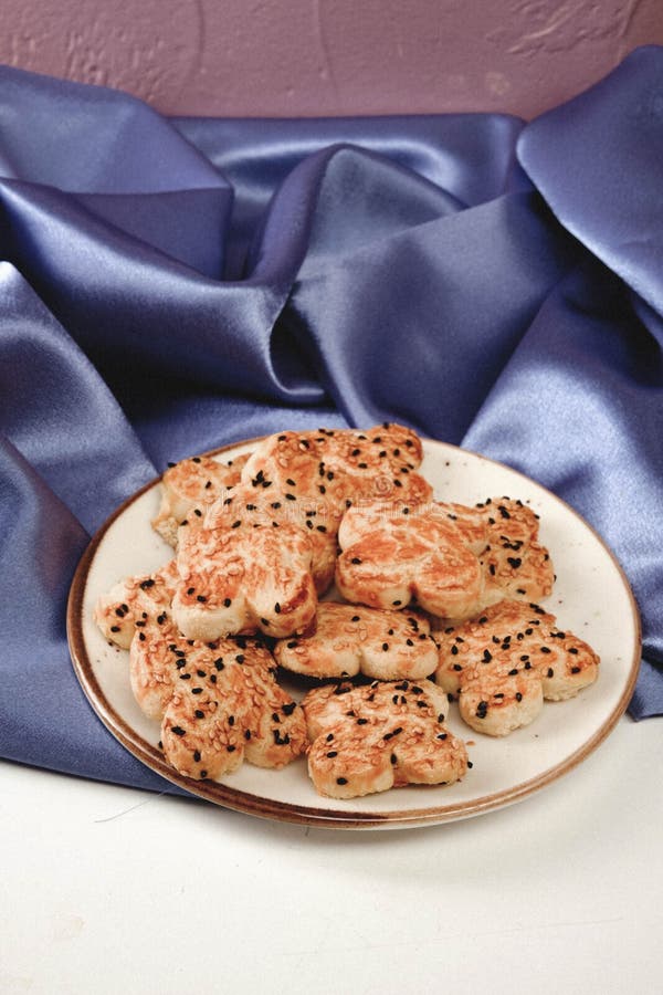 Group of Assorted Cookies. Chocolate Chip, Oatmeal Raisin, White ...