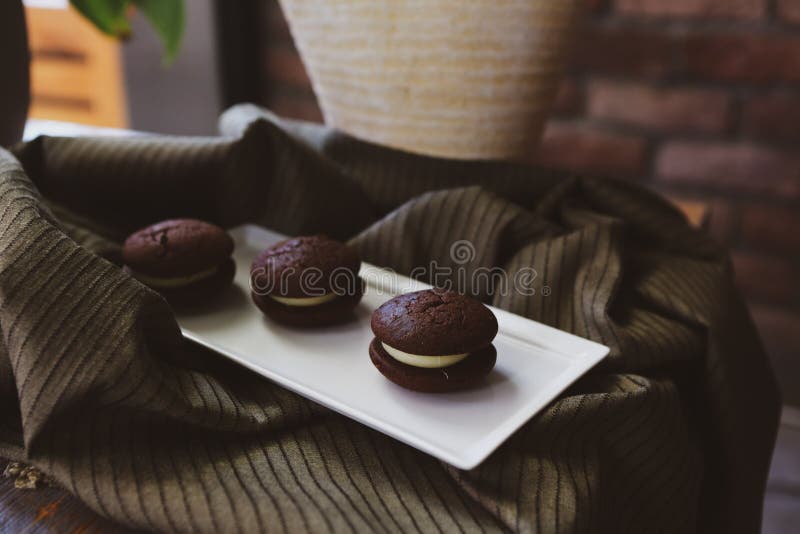 Group of Assorted Cookies. Chocolate Chip, Oatmeal Raisin, White ...