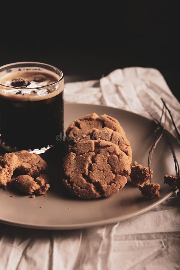 Group of Assorted Cookies. Chocolate Chip, Oatmeal Raisin, White ...