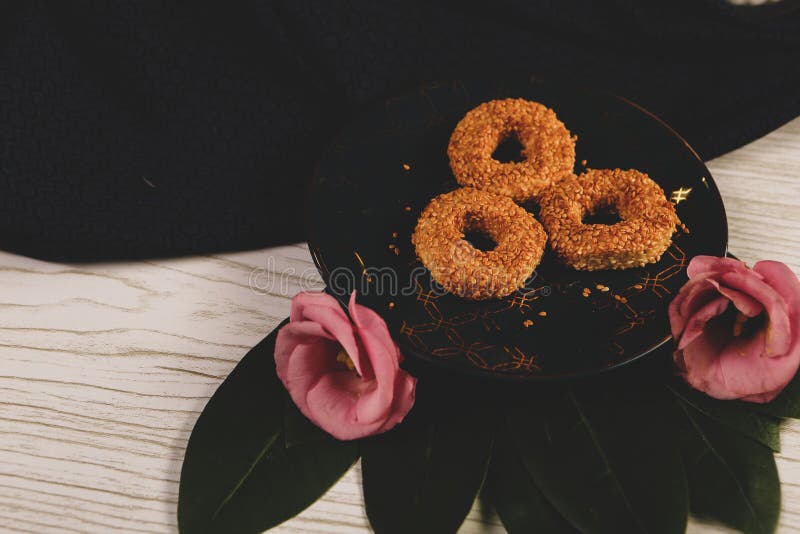 Group of Assorted Cookies. Chocolate Chip, Oatmeal Raisin, White ...