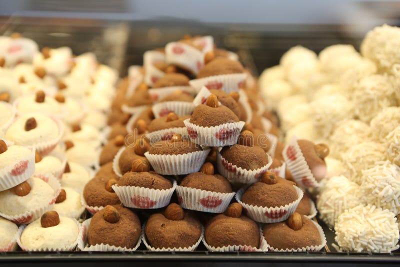 Group of Assorted Cookies. Chocolate Chip, Oatmeal Raisin, White ...