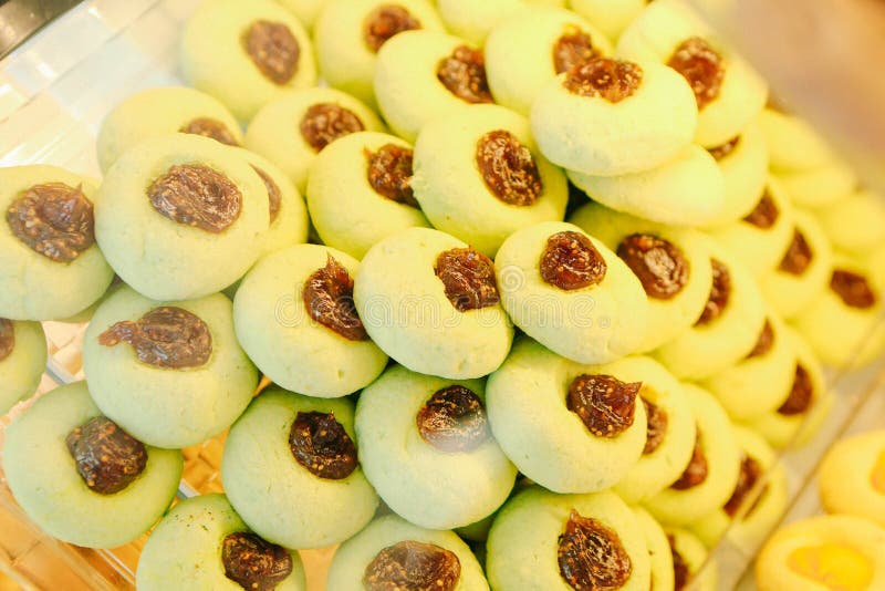 Group of Assorted Cookies. Chocolate Chip, Oatmeal Raisin, White ...