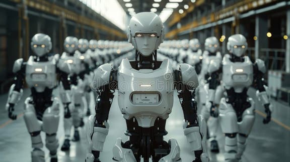 A Group of Autonomous Robots. Displacement of Work by Artificial ...