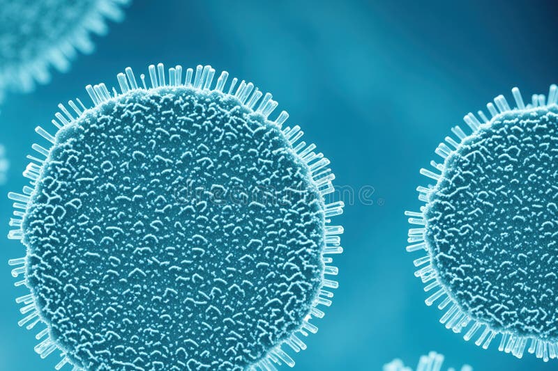 A group of bacteria cells. stock image. Image of medical - 313781975