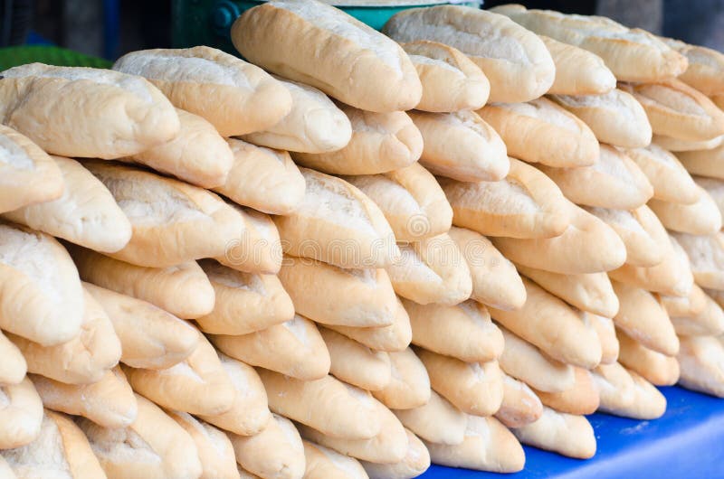 French bread sandwich stock image. Image of laos, baguette - 44010257