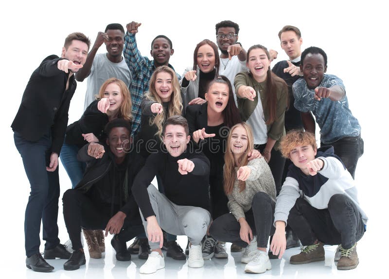 Group of Beautiful Young People Stock Photo - Image of diversity ...