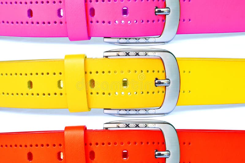 Group belts color stock photo. Image of female, wear - 77440940