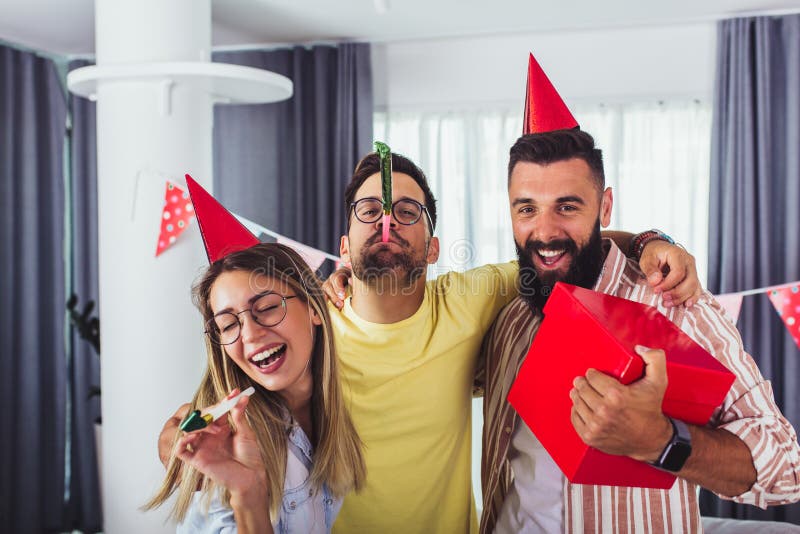 Best Friends at Party. Celebration,friends, Party and Birthday Concept ...