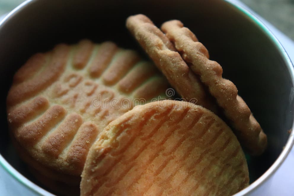 New Delhi /India ,August 15 2020:a Group of Biscuits in the Silver Box ...