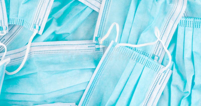 Single Use Masks Covid-19 PPE Concept Stock Footage - Video of medicine ...