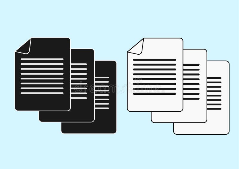 Group of Book Note Icon , Illustration Stock Vector - Illustration of ...