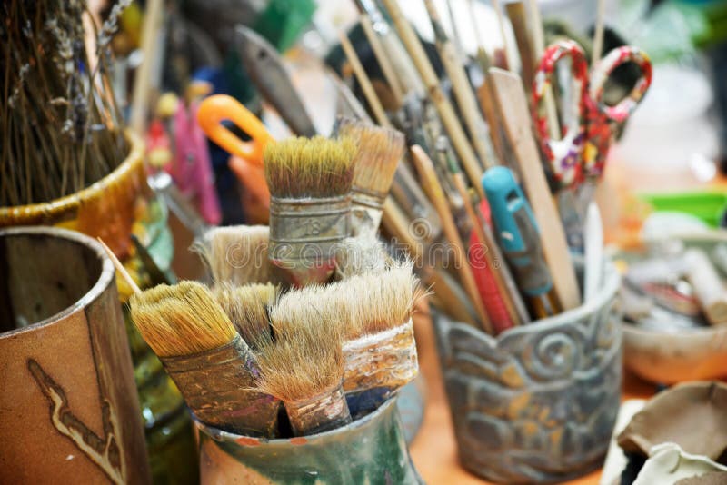 Group of tools stock photo. Image of mound, handmade - 114631446