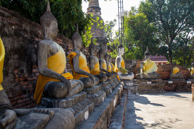 Buddha Group. stock photo. Image of religion, located - 98888270