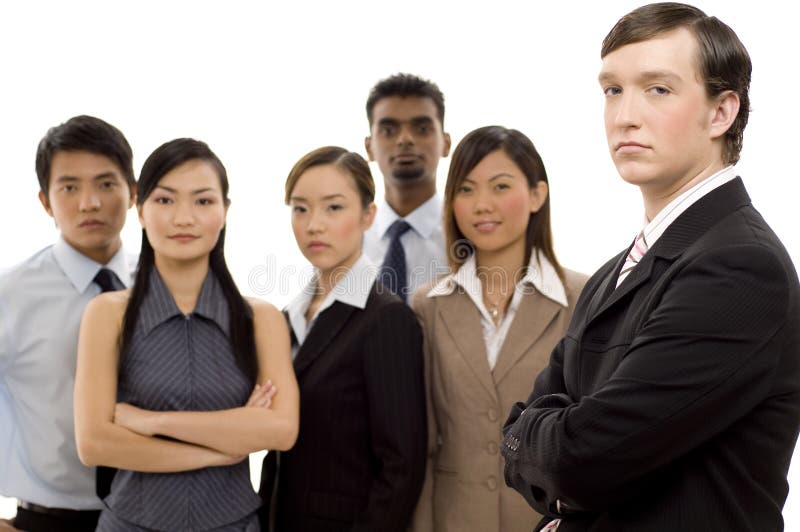 Group Business Leader 1 stock image. Image of hands, expression - 269109