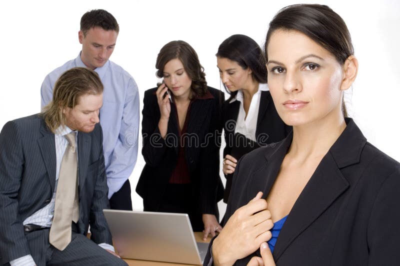 Group Business Leader 2 stock image. Image of leadership - 269113