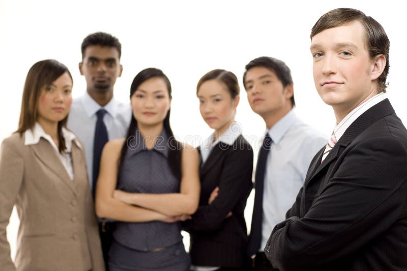 Group Business Leader 2 stock image. Image of leadership - 269113