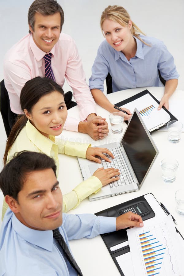 Group in business meeting stock image. Image of graphs - 21283629