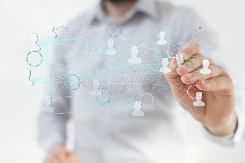 A Group of Business Partner Looking for the Future Stock Photo - Image ...