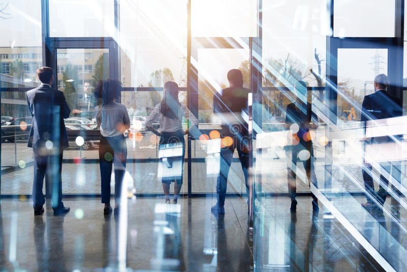 Group of Business Partner Looking for the Future. Concept of Corporate ...