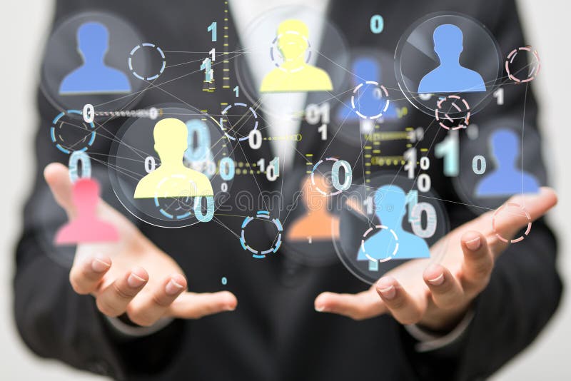 A Group of Business Partner Looking for the Future Stock Photo - Image ...