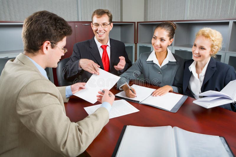 Group thinking stock image. Image of career, counsel - 13663717