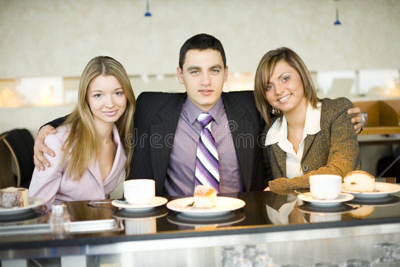 Group of Business People at the Bar Stock Image - Image of debate ...