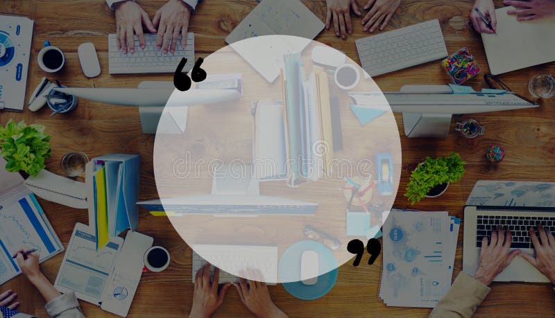 Group of Business People Busy Working in the Office Stock Photo - Image ...