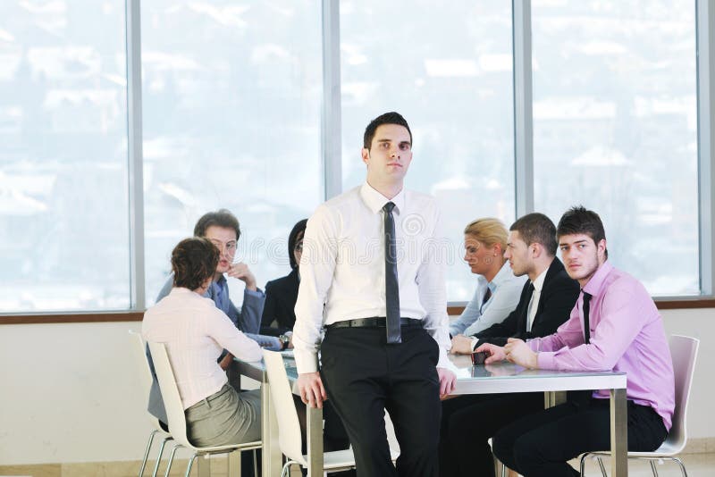 Group Of Business People At Meeting Picture. Image: 19671328