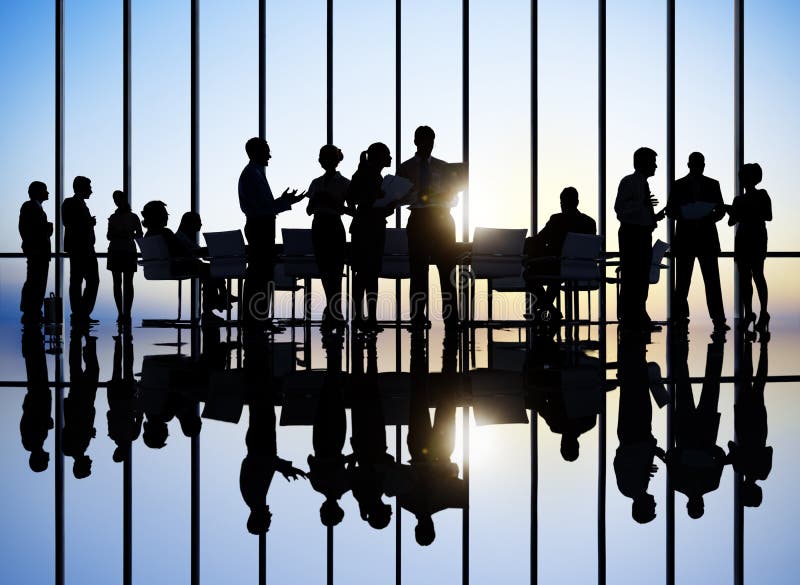 Group of Business People Meeting Stock Photo - Image of discussion ...