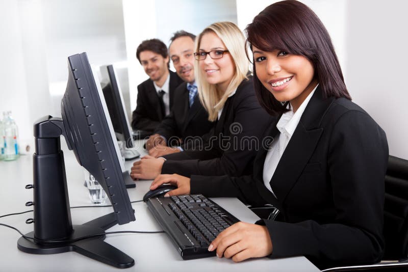 Business training stock image. Image of businesswoman - 4338845
