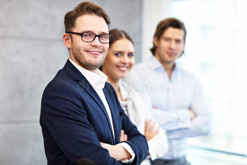 Group of Business People Sharing Their Ideas Stock Photo - Image of ...