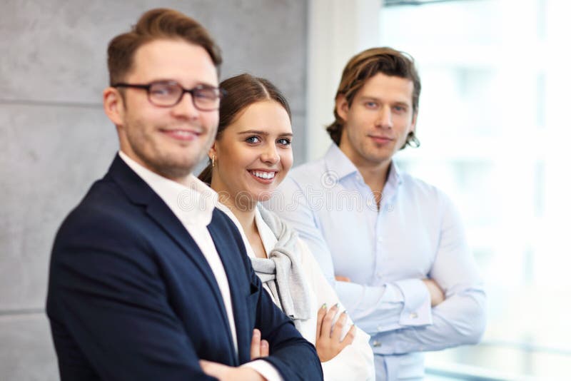 Group of Business People Sharing Their Ideas Stock Photo - Image of ...