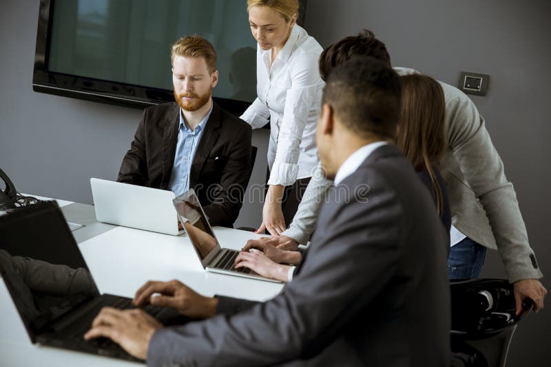 Group of Business People Sharing Their Ideas in the Office Stock Image ... Group of Business People Sharing Their Ideas in the Office Stock Image ...