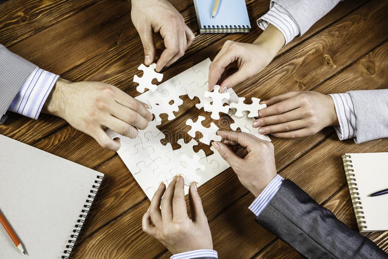 Finally finding solution stock image. Image of team - 106750307