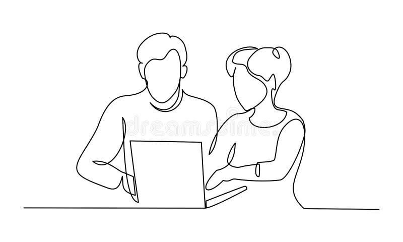 People Sitting Group Line Drawing Stock Illustrations – 716 People ...