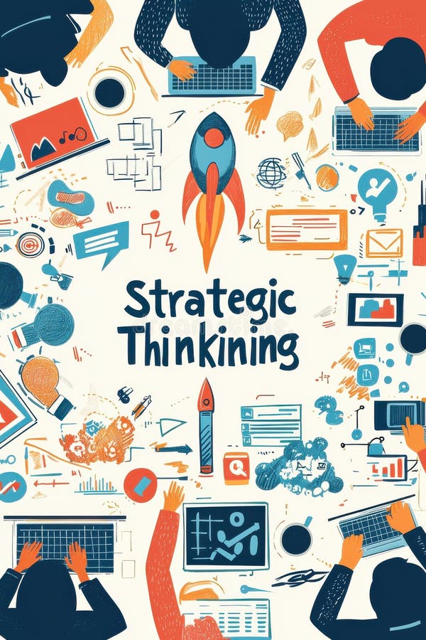 A Group of Business Professionals in a Creative Strategic Thinking ...