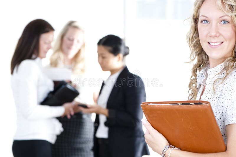 Group of business women stock image. Image of caucasian - 9608019