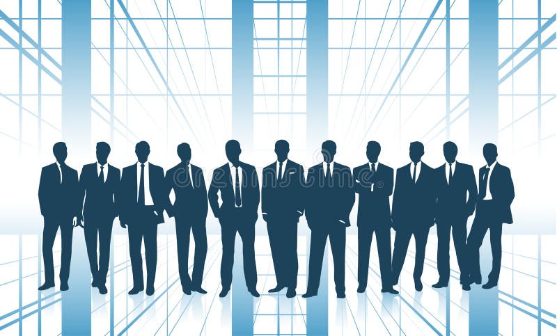 Group of businessmen stock vector. Illustration of success - 2277561