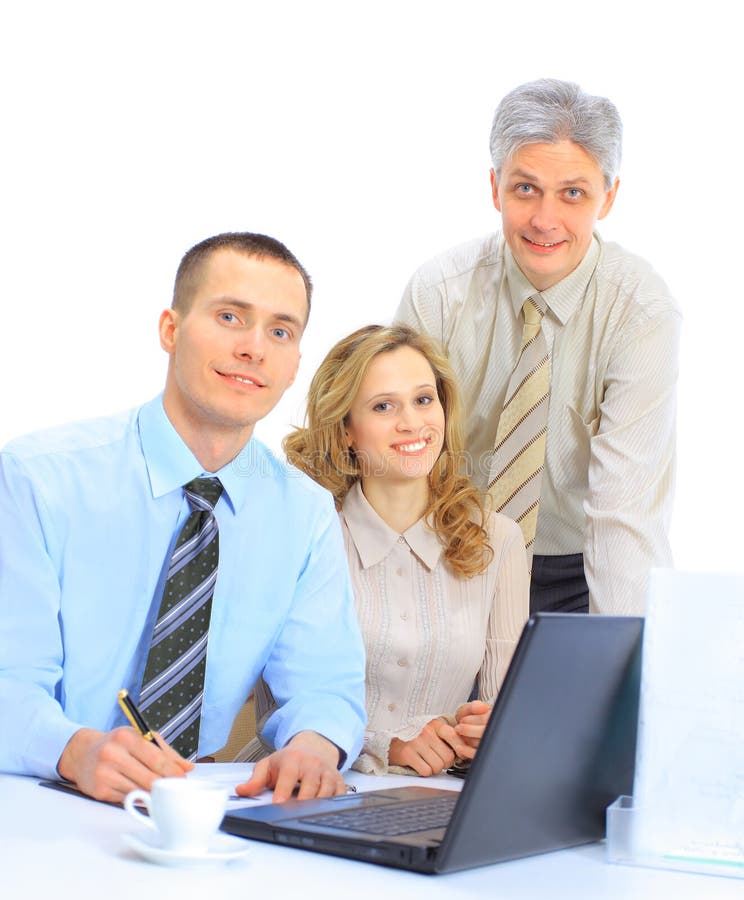 Group of Businessmen the Conclusion Stock Photo - Image of idea ...