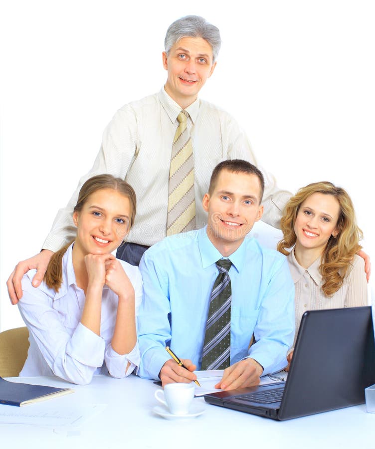 Group of Businessmen the Conclusion Stock Photo - Image of conceptual ...