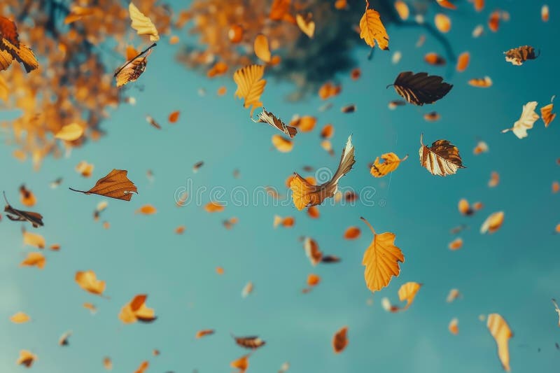 A Group of Butterflies Fluttering through the Air with a Backdrop of ...