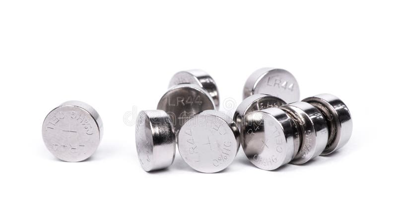 Button cell stock photo. Image of accessory, button, electricity - 21891626