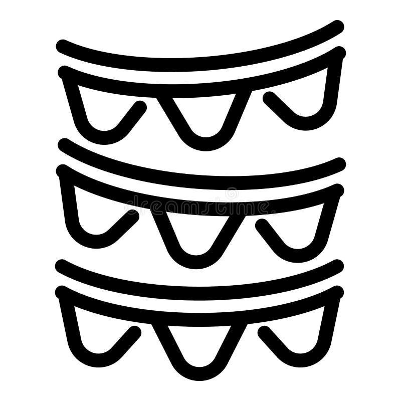 Group Cake Pop Icon Outline Vector. Candy Chocolate Stock Illustration ...